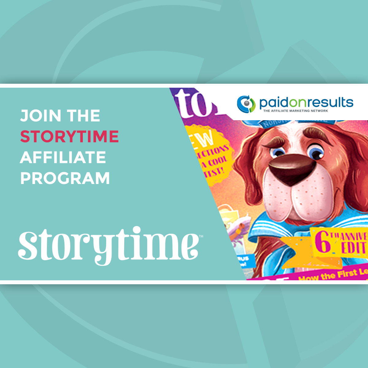Storytime Magazine - Affiliate Marketing Program by Paid On Results