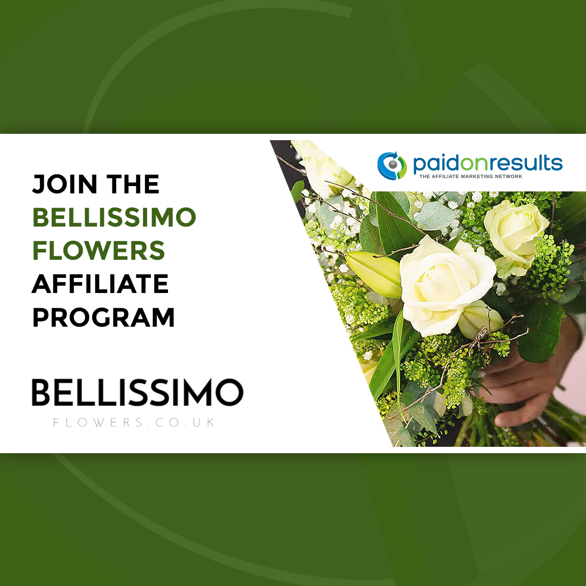 Bellissimo Flowers - Affiliate Marketing Program by Paid On Results