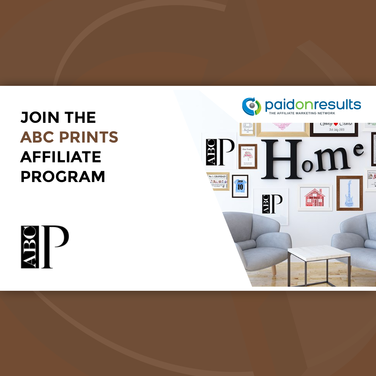 ABC Prints - Affiliate Marketing Program by Paid On Results