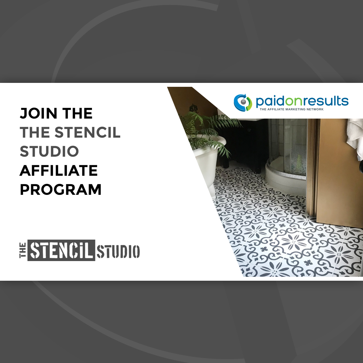 The Stencil Studio - Affiliate Marketing Program by Paid On Results