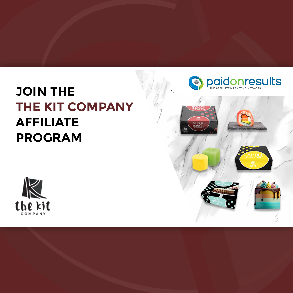 The Kit Company - Affiliate Marketing Program by Paid On Results
