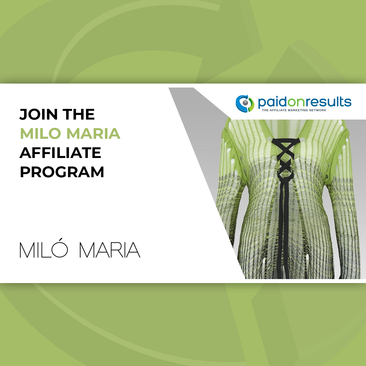 Milo Maria - Affiliate Marketing Program by Paid On Results