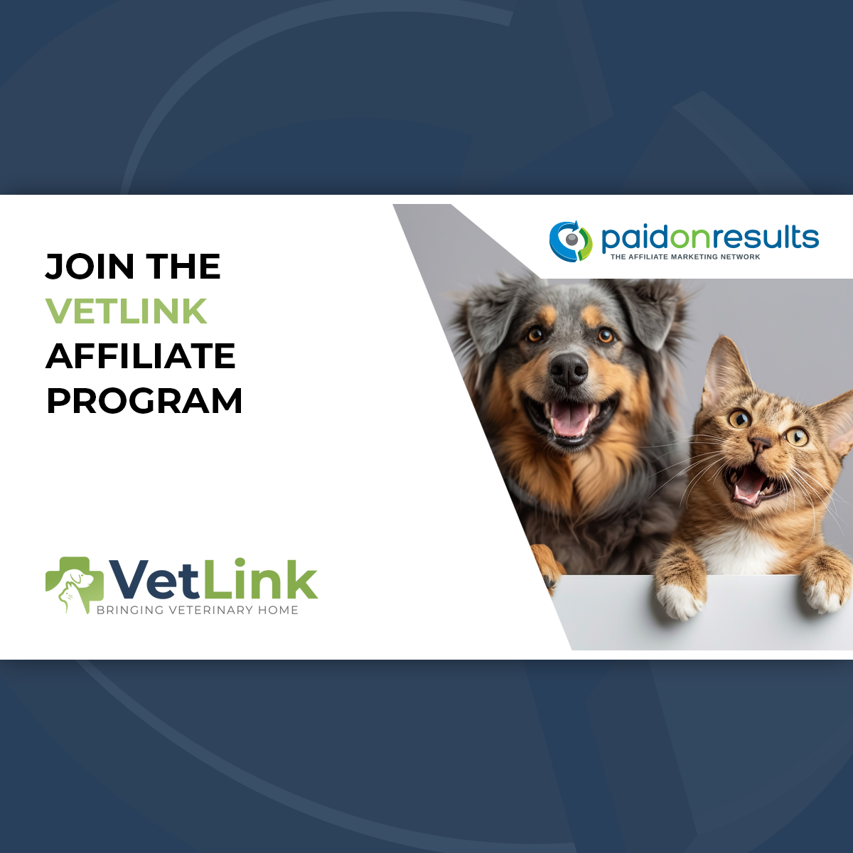 VetLink - Affiliate Marketing Program by Paid On Results