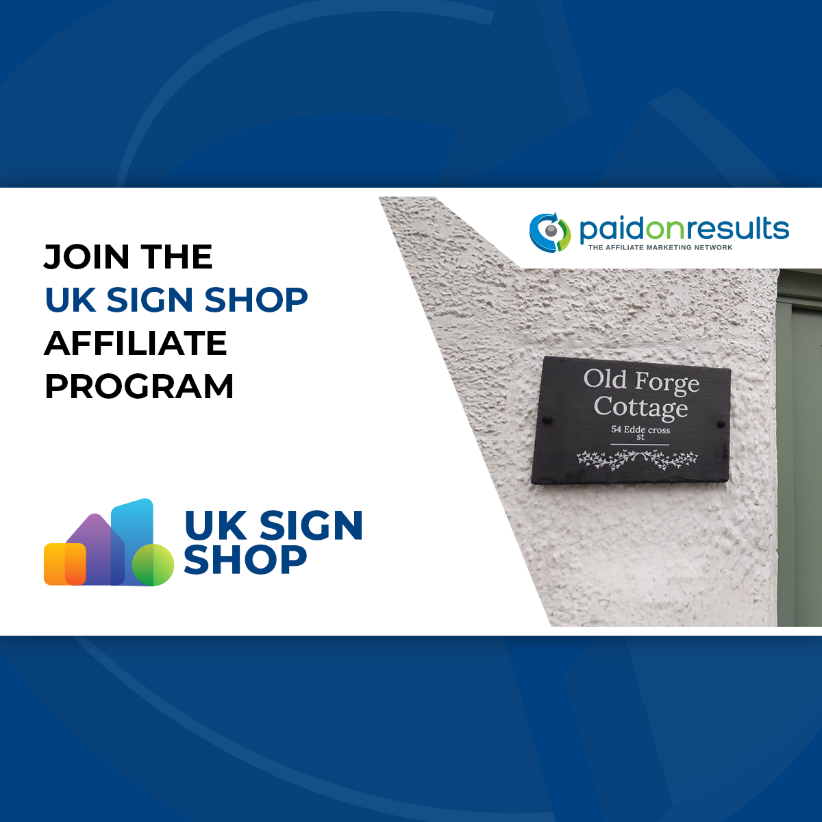 UK Sign Shop - Affiliate Marketing Program by Paid On Results