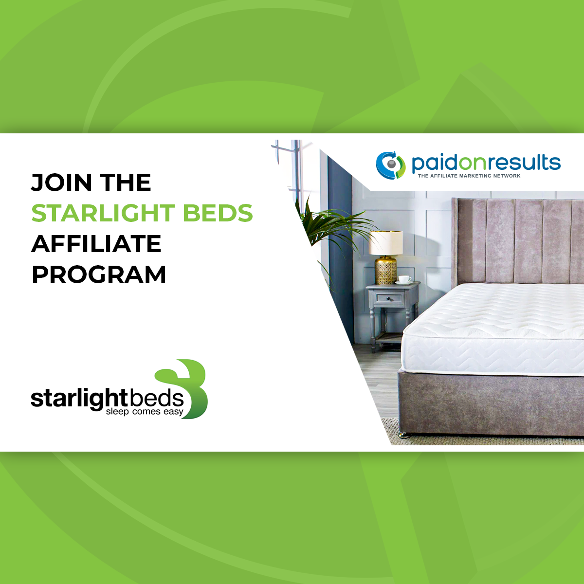 Starlight Beds - Affiliate Marketing Program by Paid On Results